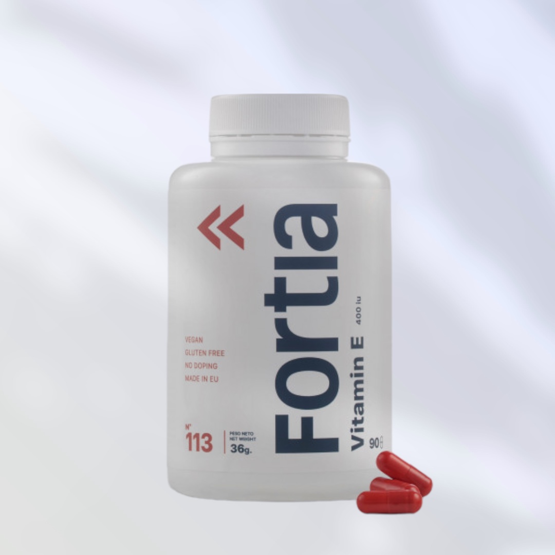 Vitamina E 400 UI Fortia 90 cap. - Invictus